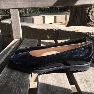 Shoes | Black Patent Leather Flats Made In Italy | Poshmark